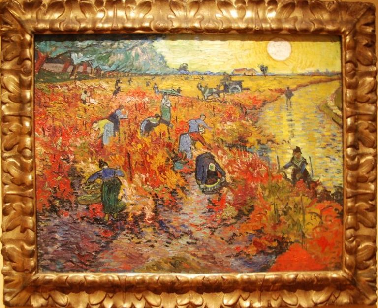 The Red Vineyard By Vincent Van Gogh - Top 10 Facts