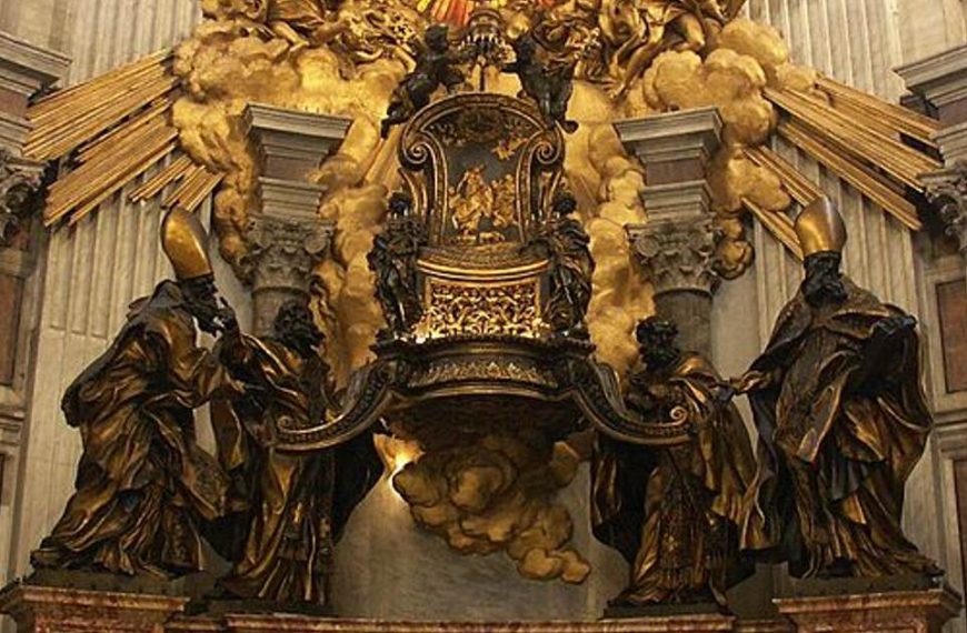 The Chair of Saint Peter by Bernini - Top 8 Facts
